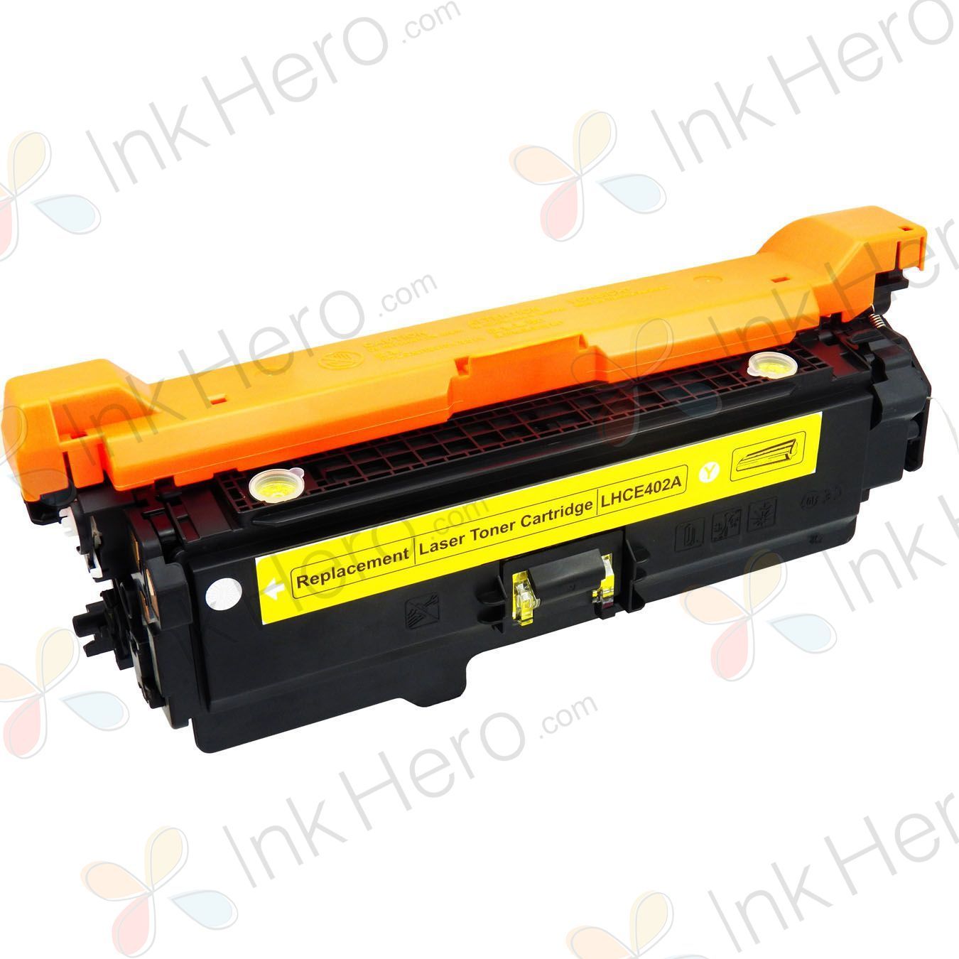 HP 507A Yellow Compatible Toner Cartridge (CE402A)- Ink Hero